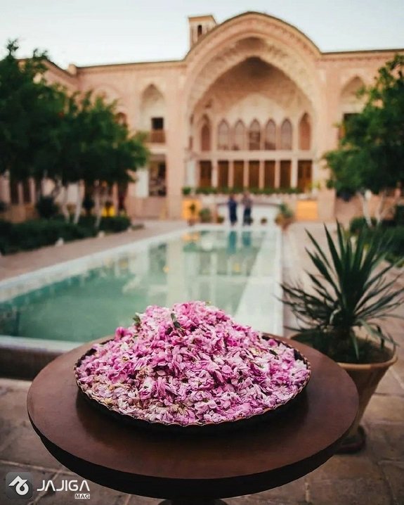 گلابگیری کاشان، گردشی صورتی در شهر گلاب